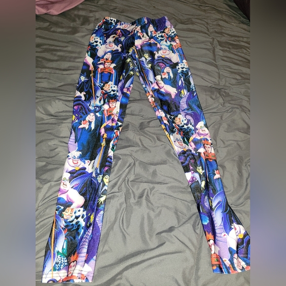 unknown | Pants & Jumpsuits | Disney Villain Leggings Sm | Poshmark
